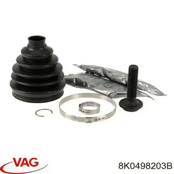 8K0498203B VAG fuelle, árbol de transmisión delantero exterior