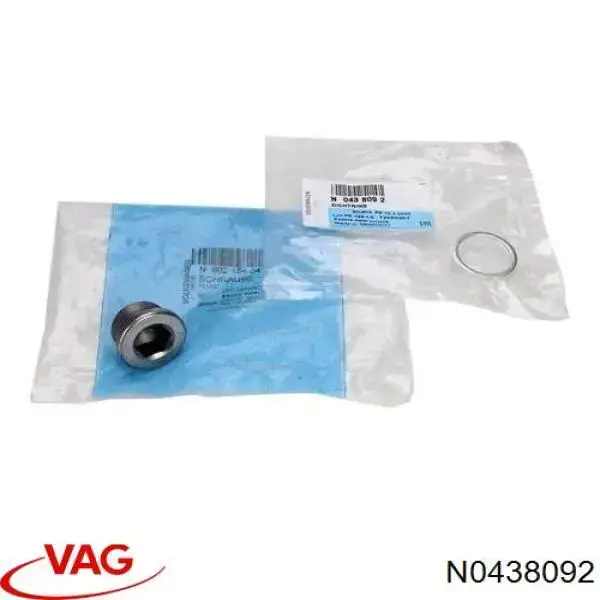 N0438092 VAG junta, tornillo obturador caja de cambios