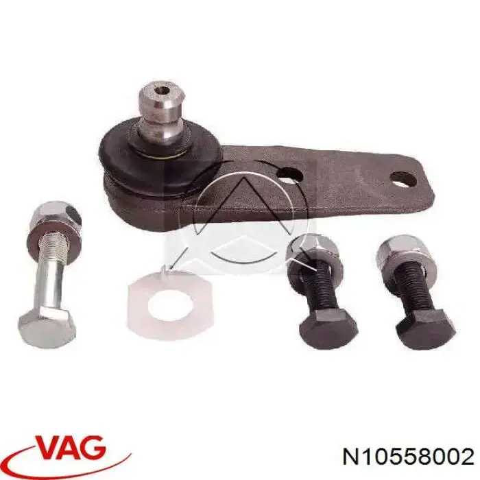 N10558001 VAG Perno De Amortiguacion Del Marco Del Cuerpo