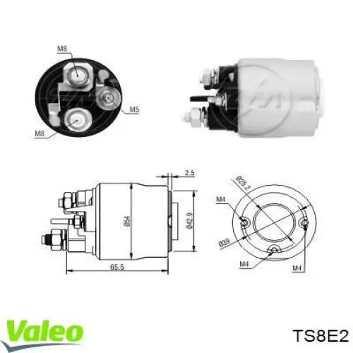 TS8E2 VALEO Motor de arranque