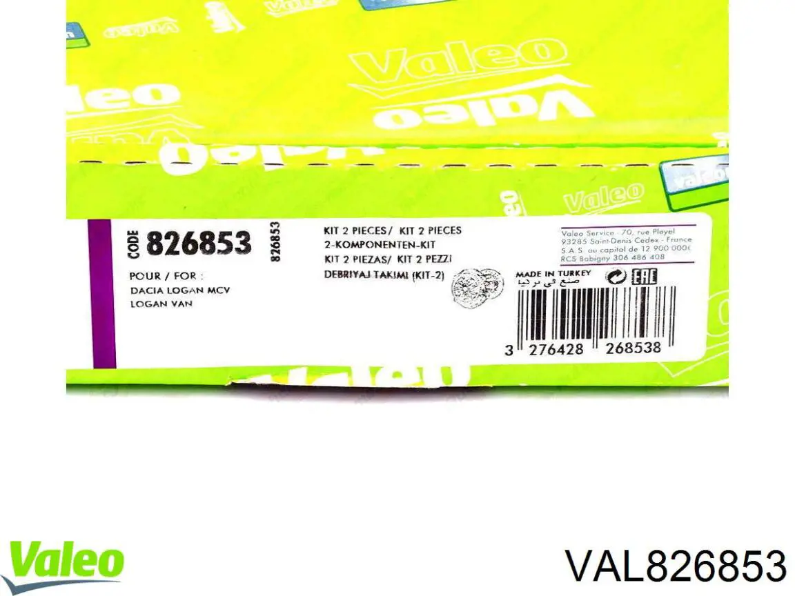 VAL826853 VALEO embrague comprar barato