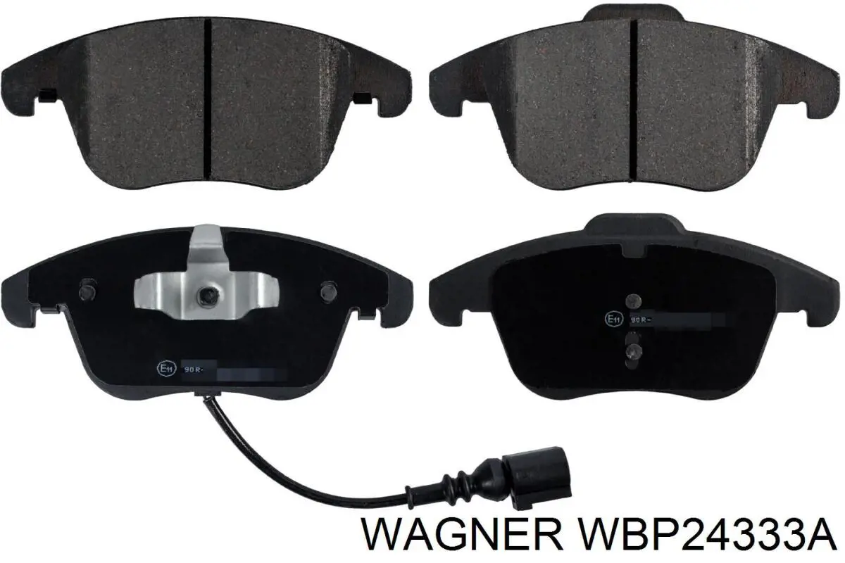 WBP24333A Wagner pastillas de freno delanteras
