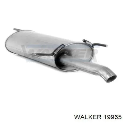 19965 Walker silenciador posterior