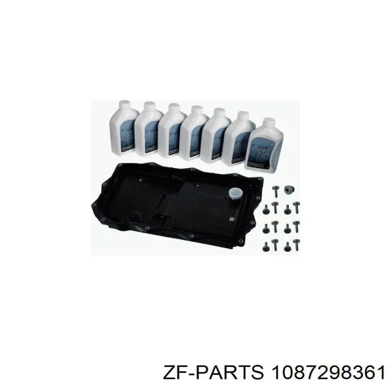 1087.298.361 ZF PARTS Cárter de transmisión automática