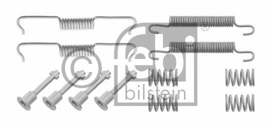A1644200720 MERCEDES kit de montaje, zapatas de freno traseras