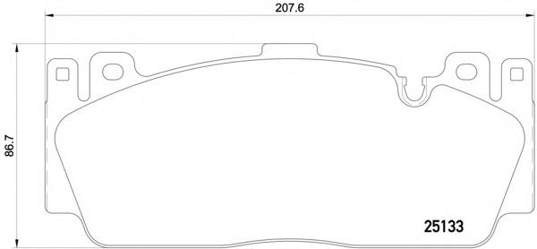 34112284370 BMW pastillas de frenos delanteras