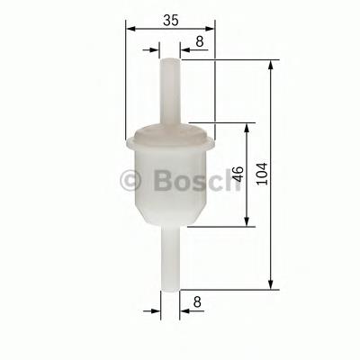 1G7206 Caterpillar filtro combustible