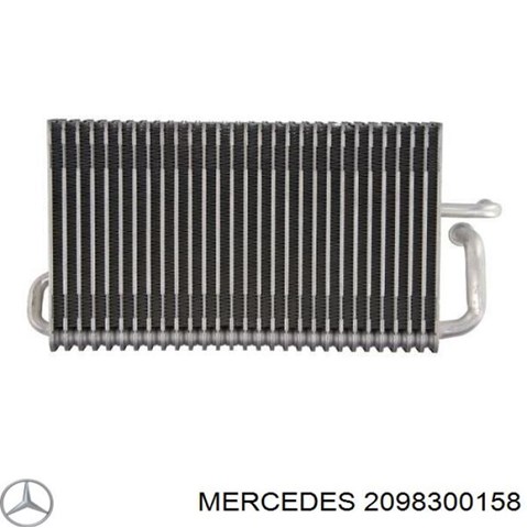 A2098300358 Mercedes evaporador, aire acondicionado