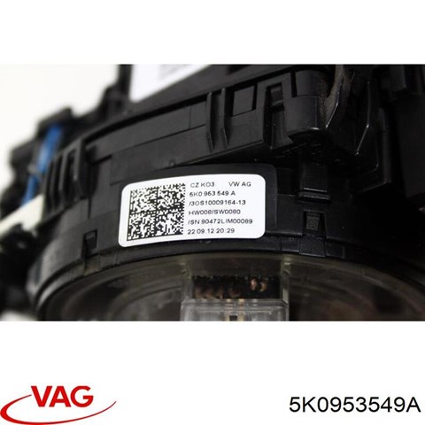 5K0953549A VAG anillo airbag del volante