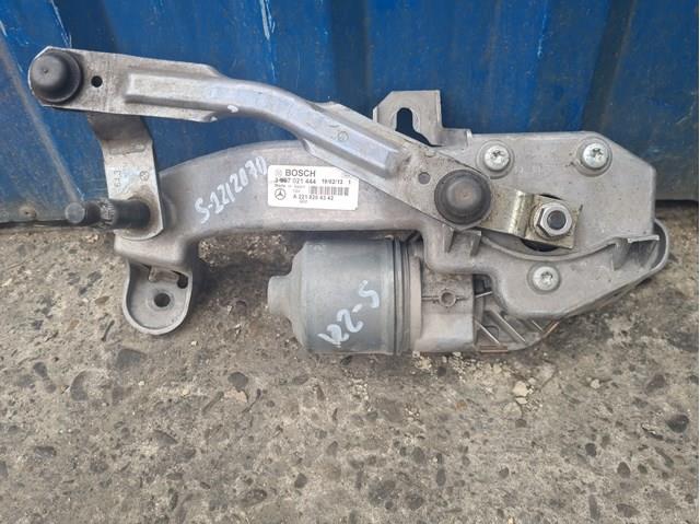 A2218204342 Mercedes motor limpiaparabrisas luna delantera izquierdo