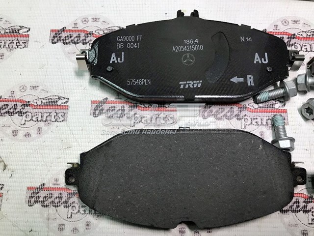 A0084203820 Mercedes pastillas de frenos delanteras
