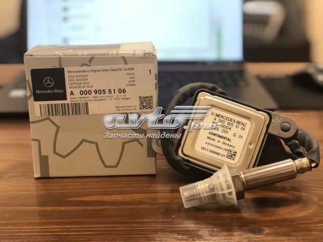 A0009053606 Mercedes sensor de óxido de nitrógeno nox delantero