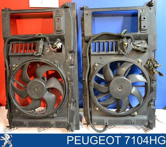 00007104GG Peugeot/Citroen bastidor radiador (armazón)