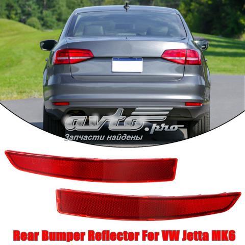 5C6945106B VAG reflector, parachoques trasero, derecho