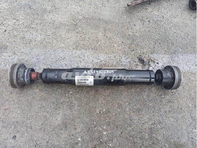 2514100601 Mercedes árbol cardán, eje delantero
