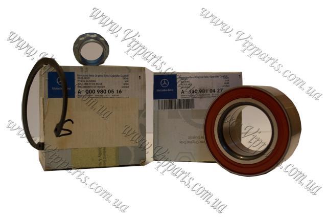 0009800516 Mercedes cojinete de rueda delantero/trasero