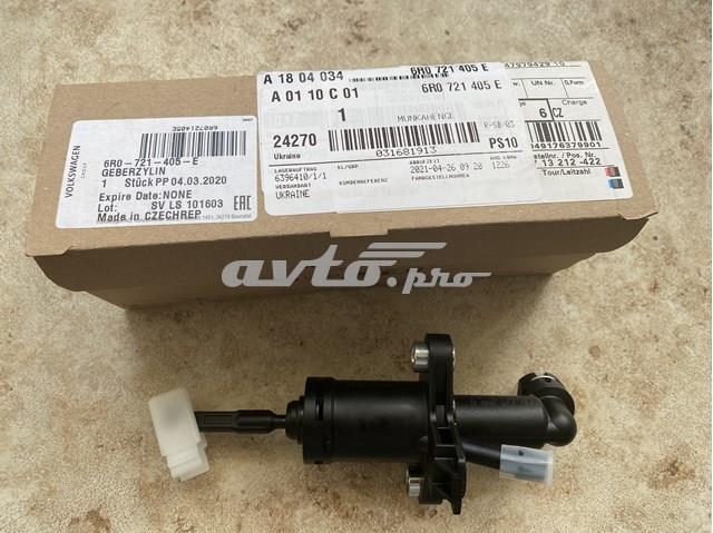 6R0721405E VAG cilindro maestro del embrague