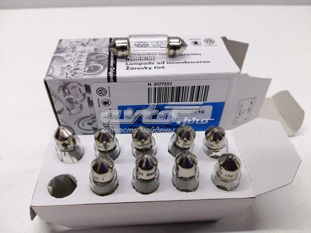 N0177252 VAG lámpara, piloto de matrícula