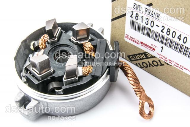 2813028040 Toyota soporte, escobillas de carbón, motor de arranque