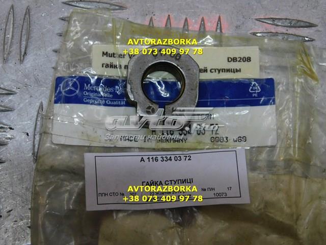 A 116 334 03 72 MERCEDES Tuerca del cubo de la rueda delantera