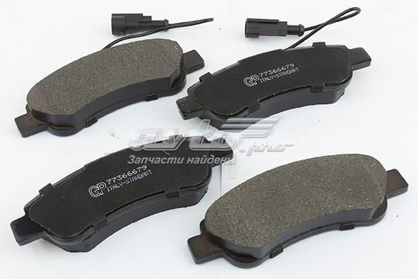 77366679 GP pastillas de frenos traseras