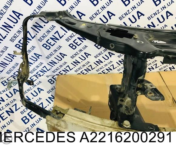 2216200291 Mercedes soporte de radiador derecha (panel de montaje para ...