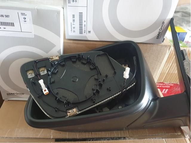 51167285005 BMW cristal de espejo retrovisor exterior izquierdo