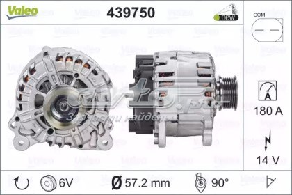 439750 VALEO PHC alternador