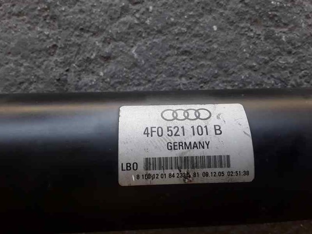 4F0521101F VAG árbol cardán trasero completo