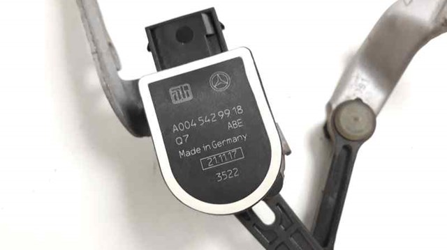 0045429918 Mercedes sensor, nivel de suspensión neumática, trasero