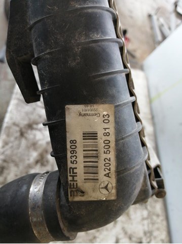 2025008203 Mercedes radiador refrigeración del motor