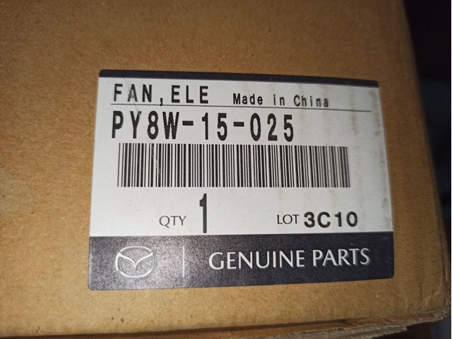 PY8W15025 MAZDA difusor de radiador, ventilador de refrigeración ...