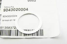 9043020004 Toyota junta, tapón roscado, colector de aceite