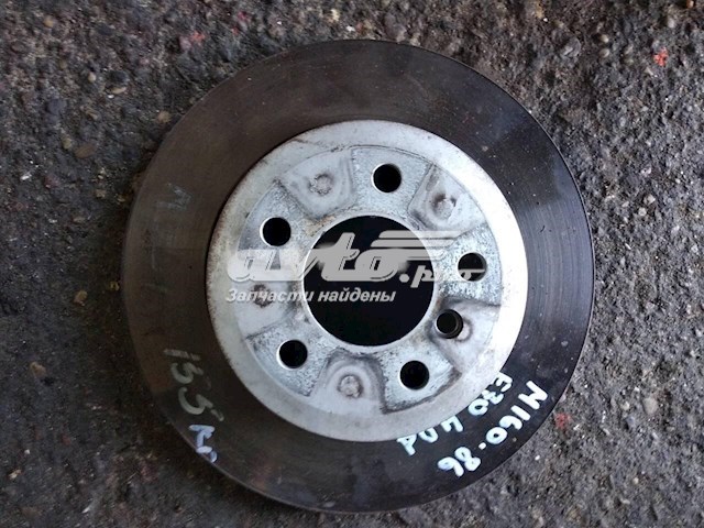 34216793247 BMW disco de freno trasero