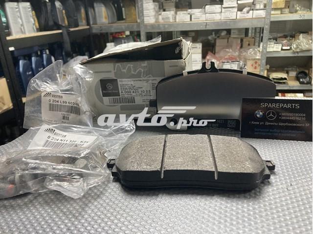 0004203404 Mercedes pastillas de freno delanteras