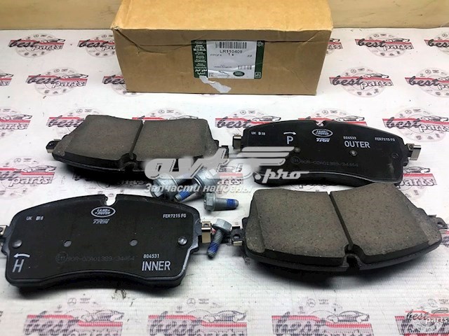 J9C7133 Jaguar pastillas de frenos delanteras