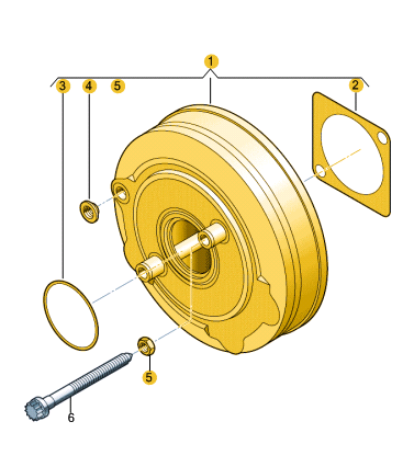 80A612107A VAG servofrenos comprar barato