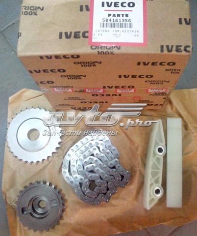 504084526 Iveco carril de deslizamiento, juego de cadena de distribución