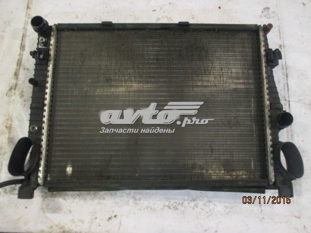 A2205002403 Mercedes radiador, refrigeración del motor