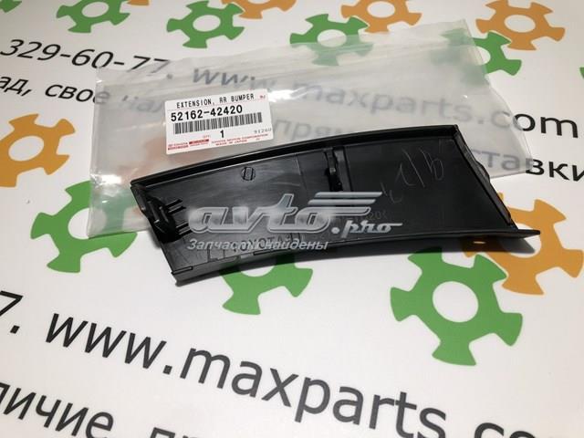 5216242420 Toyota listón embellecedor/protector, parachoques trasero ...