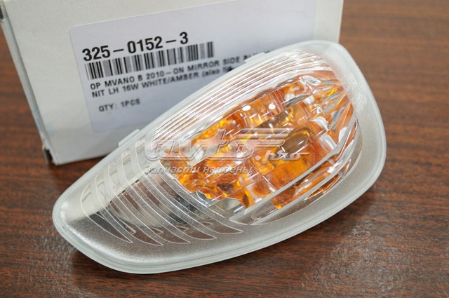 261652475R RENAULT (RVI) luz intermitente de retrovisor exterior izquierdo