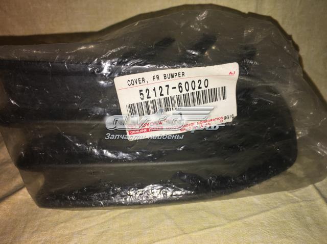 5212760020 Toyota rejilla de antinieblas delantera derecha