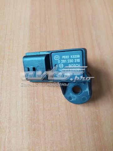 PE0218211 Mazda sensor de presion del colector de admision