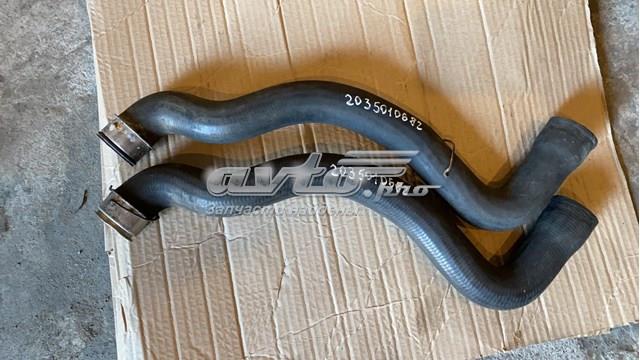 A2035010682 Mercedes manguera refrigerante para radiador inferiora