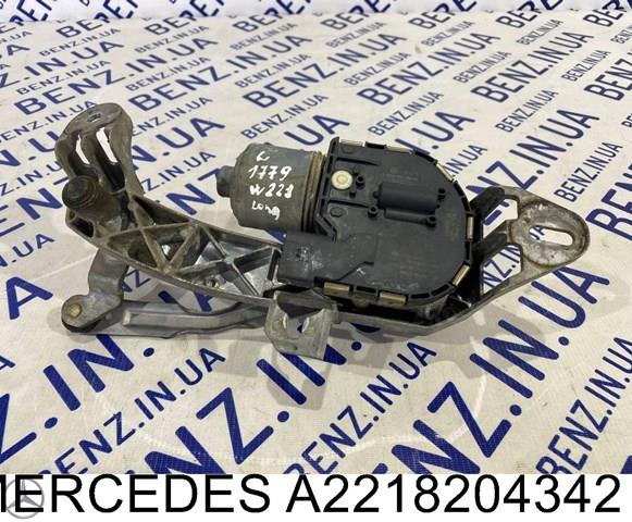 A2218204342 Mercedes motor limpiaparabrisas luna delantera izquierdo