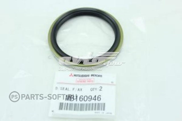 MB160946 Mitsubishi anillo retén de semieje, eje delantero, derecho