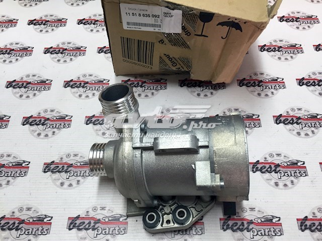 11518635092 BMW bomba de agua, adicional eléctrico