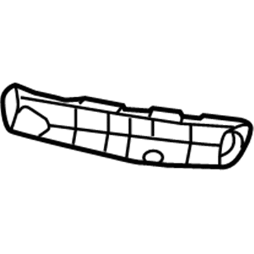 5211547050 Toyota soporte deparachoques delantero derecho