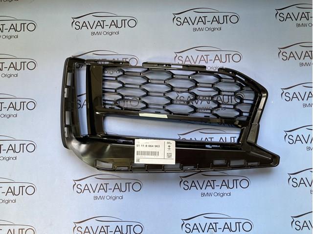 51118064963 BMW rejilla de ventilación, parachoques trasero, izquierda ...