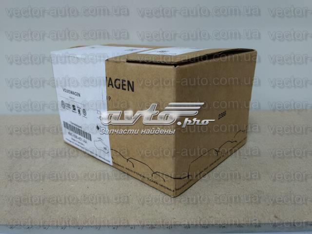 4M0698451AA VAG pastillas de freno traseras